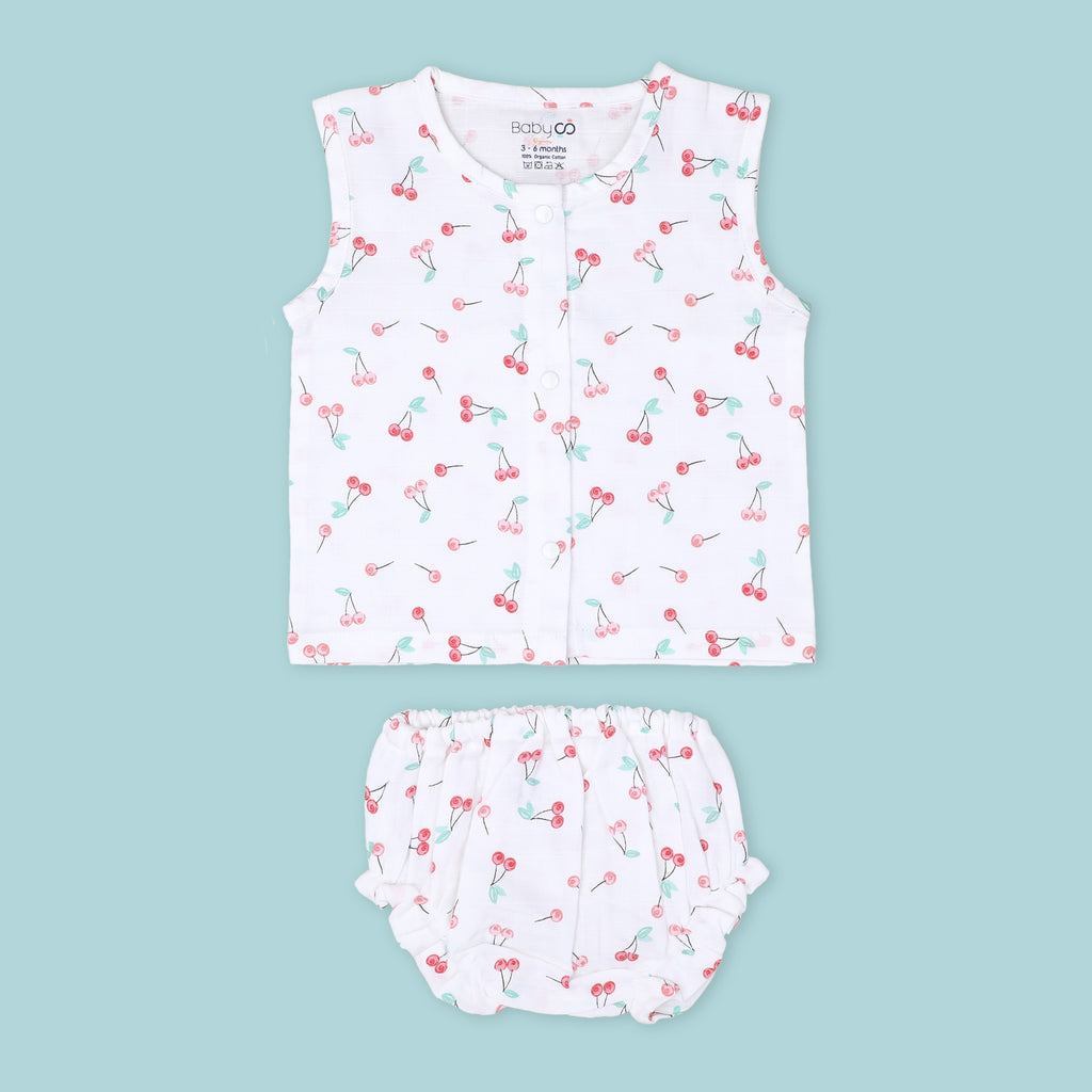 Cherry-Licious Jabla & Bloomers – BabyCo Organics